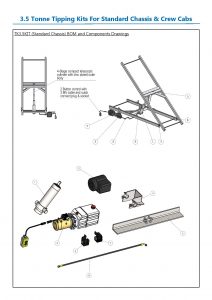 New 3.5T Tipper kit - C&C Hydraulics Ltd